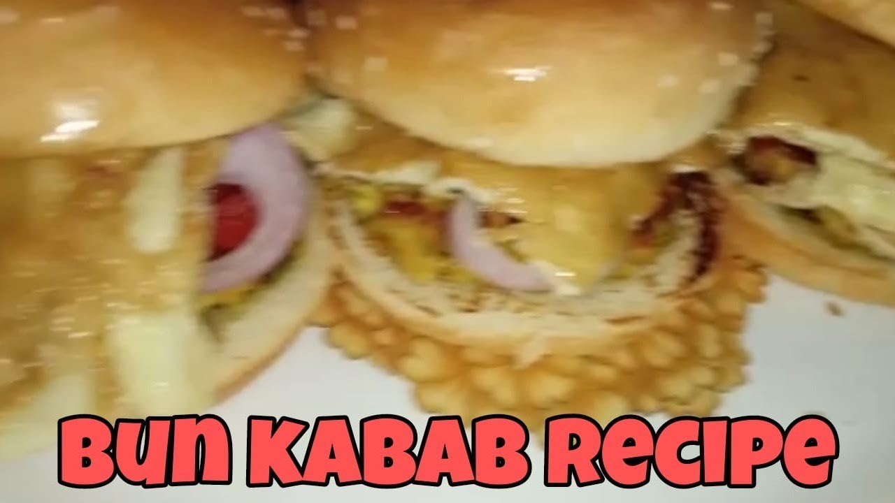 Street Loaded Bun Kabab | Imagine food - YouTube