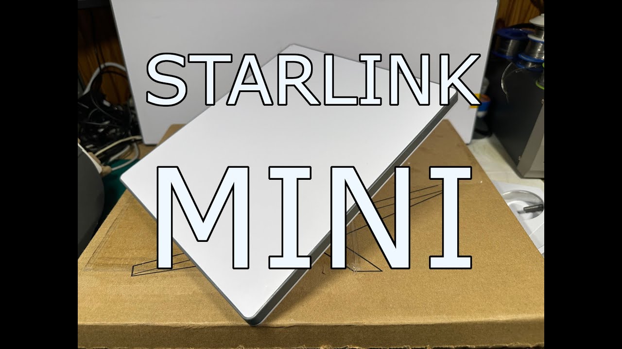Новий термінал Starlink Mini. Розпаковка, перший огляд та тест в ...