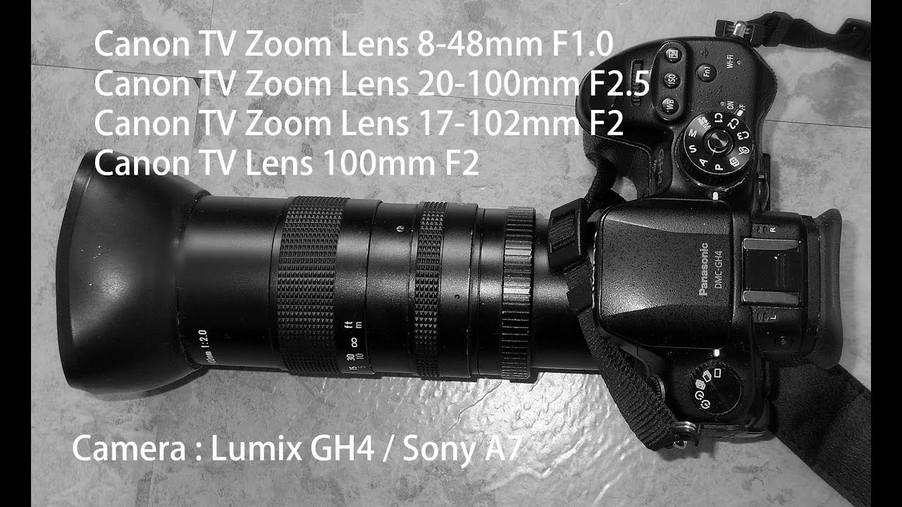 CANON TV LENSES (C-Mount) - YouTube