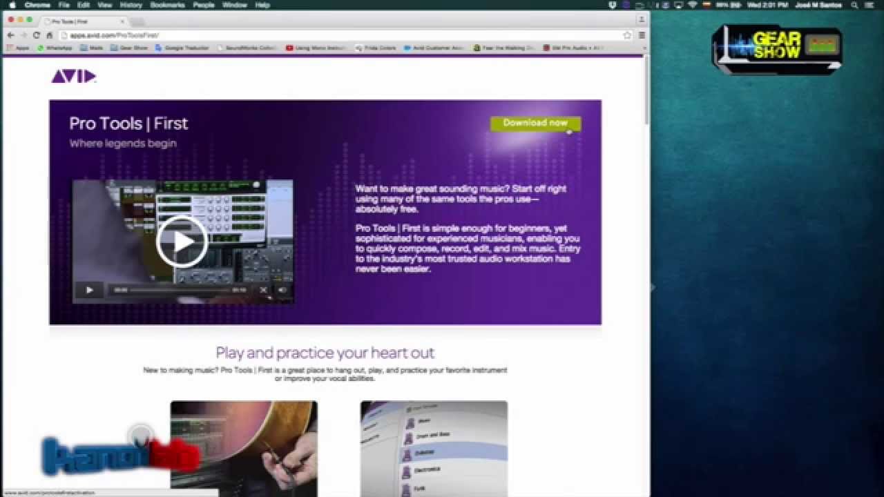 1. Pro Tools First - Como obtenerlo - YouTube