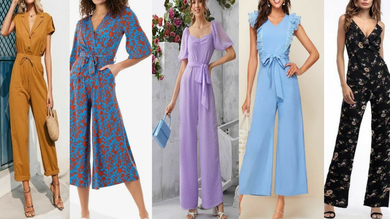 Different Types of Jumpsuits with their Names - YouTube