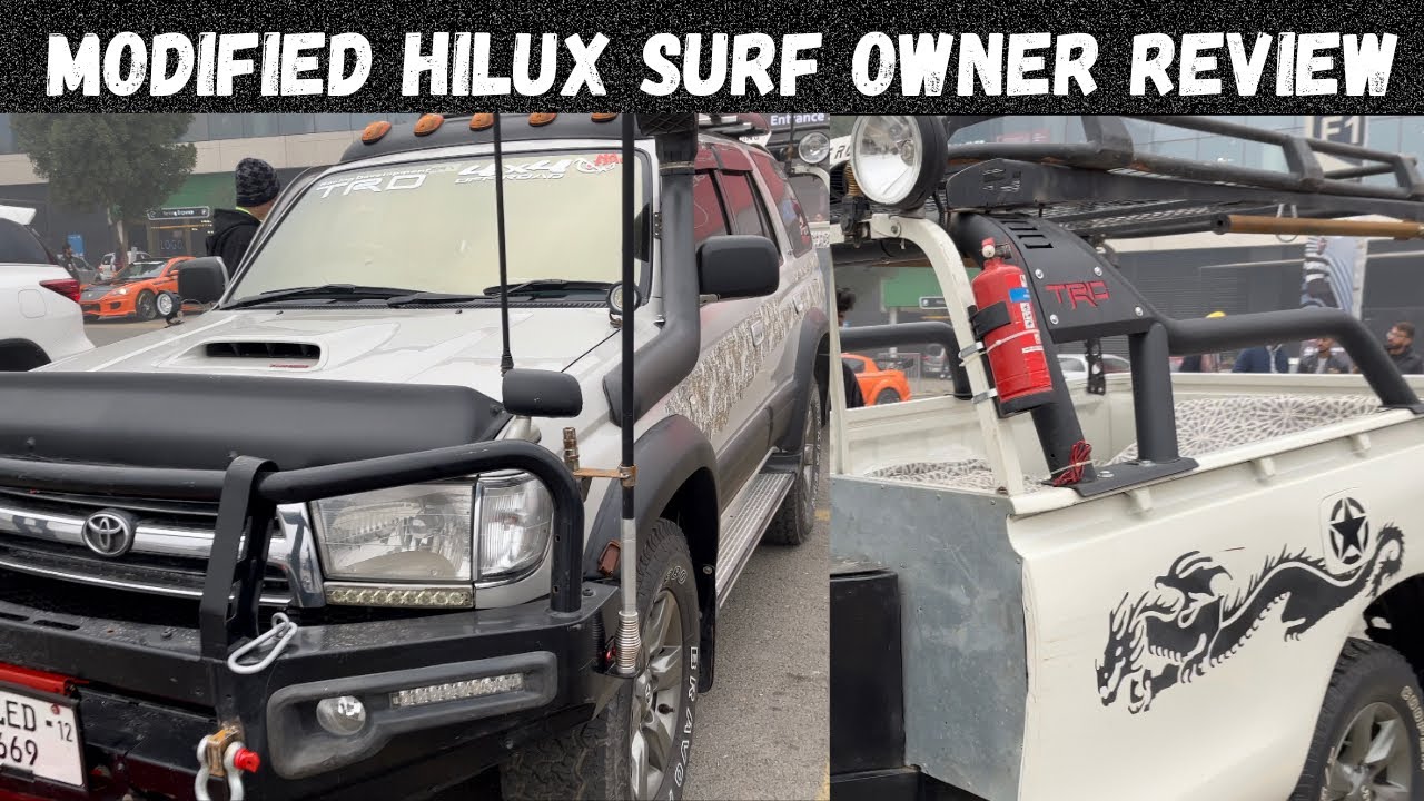 1997 HILUX SURF ( 4RUNNER ) | 3000cc | Owner Review | Modified ...