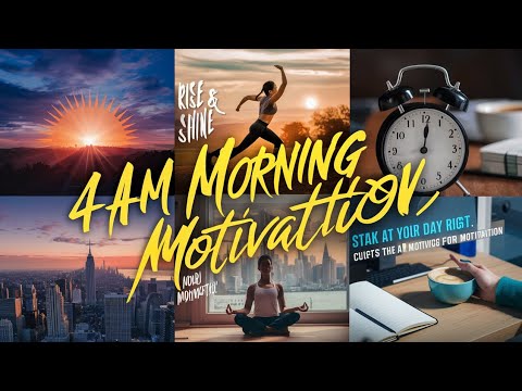4 AM MORNING MOTIVATION - Powerful Motivational Speech - YouTube