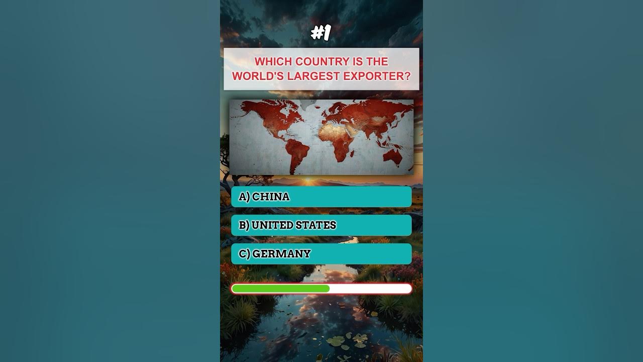Can you guess it ? 🤔 #quiz #country #guess #import #export #information ...