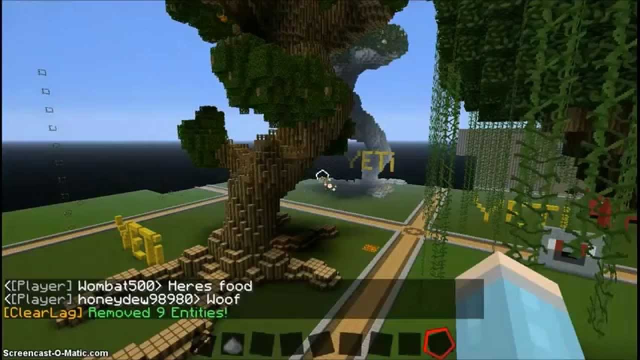 Tutorial : World edit Tree with World edit Plugin of course - YouTube