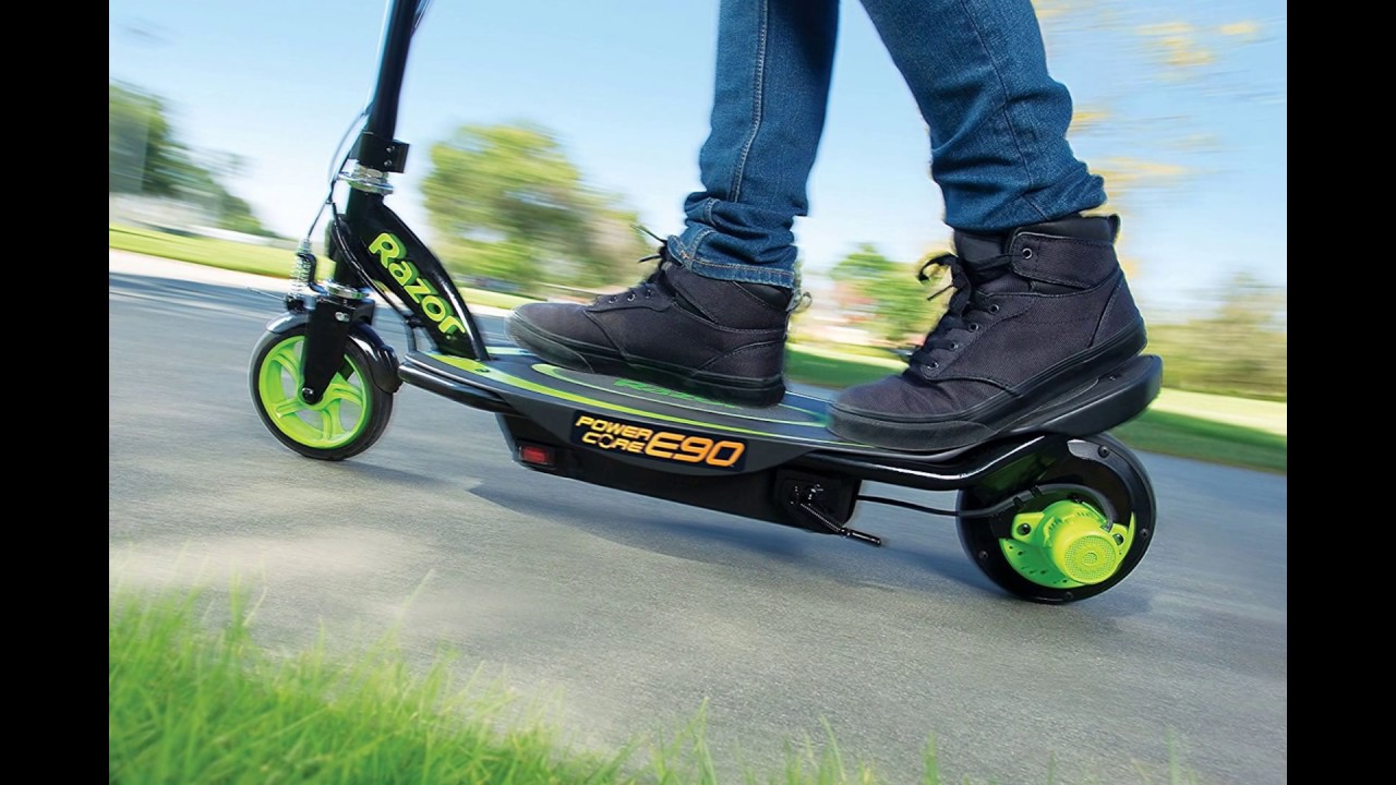 razor e90 electric scooter - YouTube