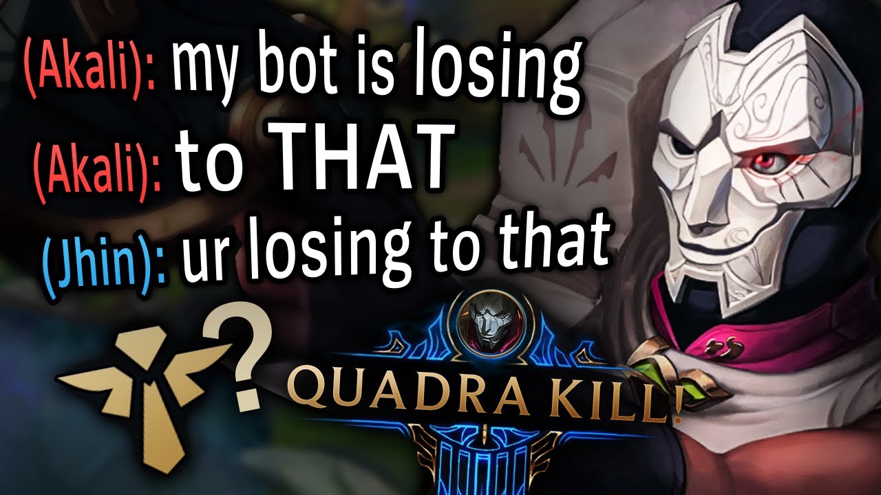 The Enemy thought Jhin Support was a free win. They were wrong. - YouTube