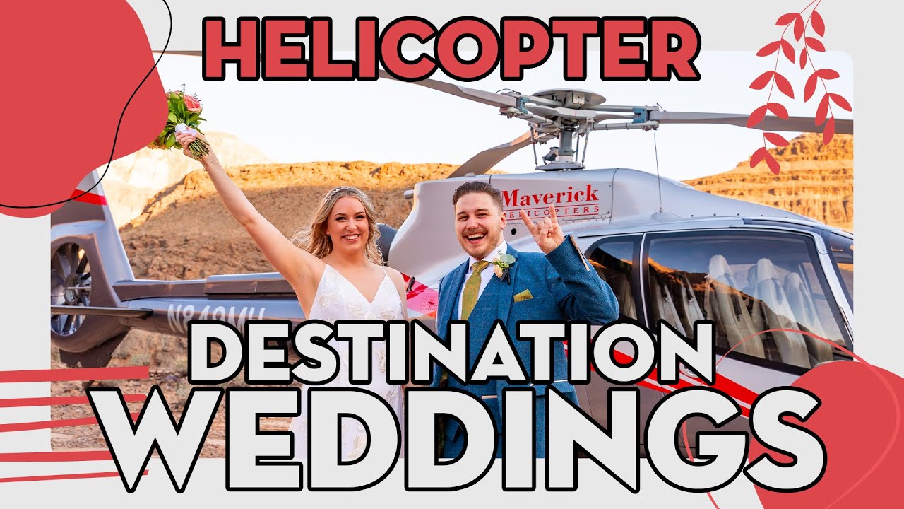Unique Helicopter Weddings | Maverick Helicopters - YouTube