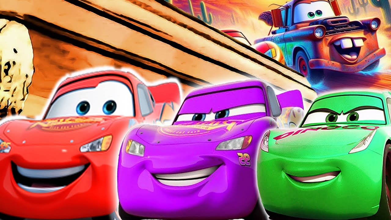 Cars cartoon FUNNY - Lightning McQueen (Music Video) - Coffin Dane Song ...