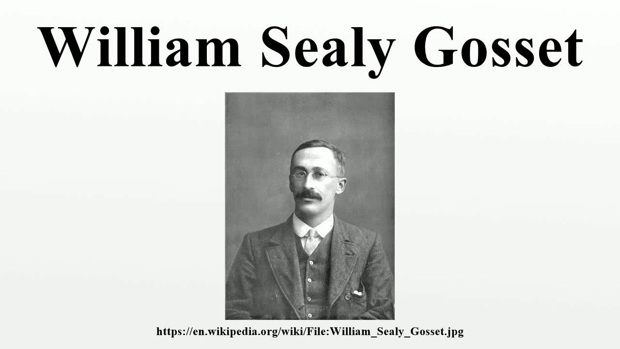 William Sealy Gosset - Alchetron, The Free Social Encyclopedia