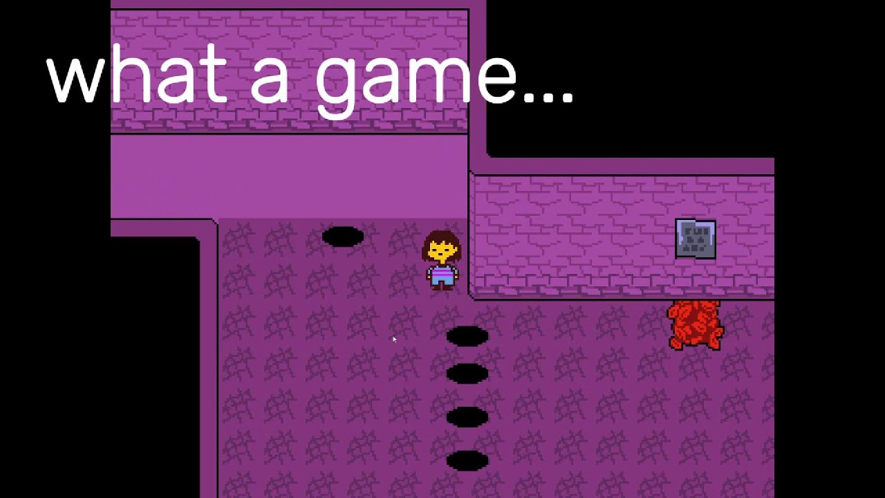 what a game... - Undertale Ep.1 - YouTube