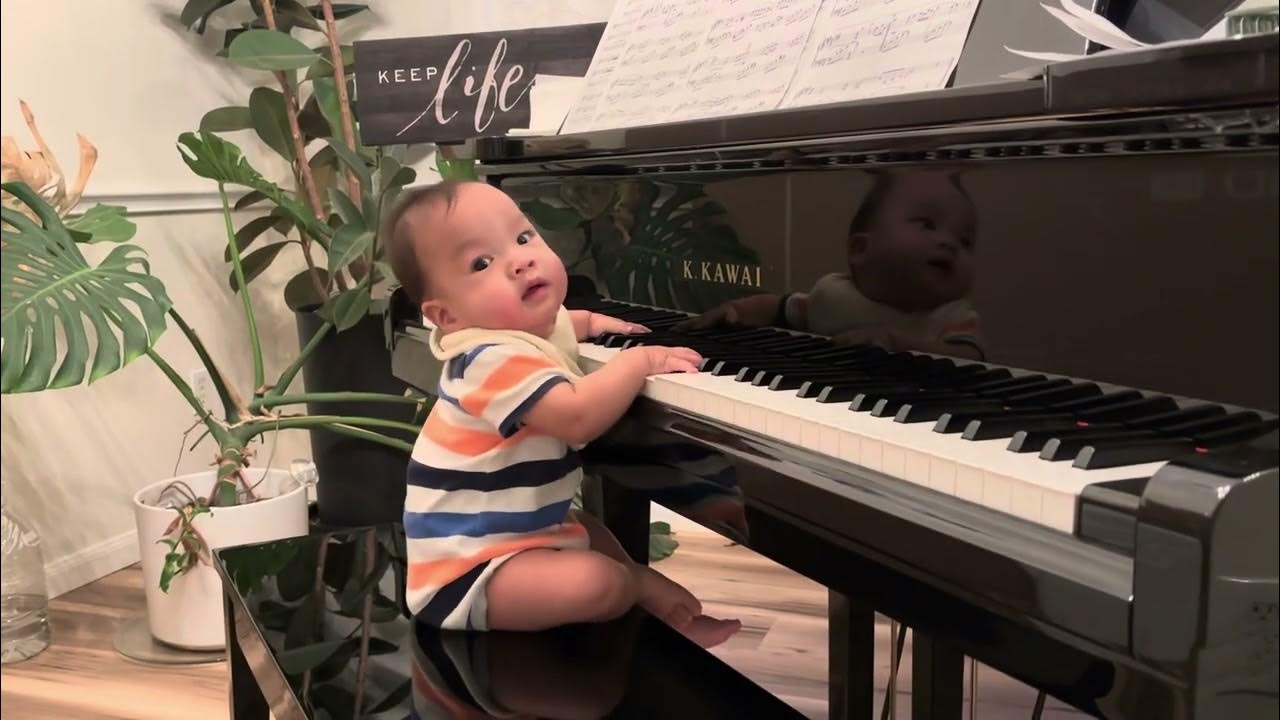 BabyBERT’s first piano recital 😁 - YouTube