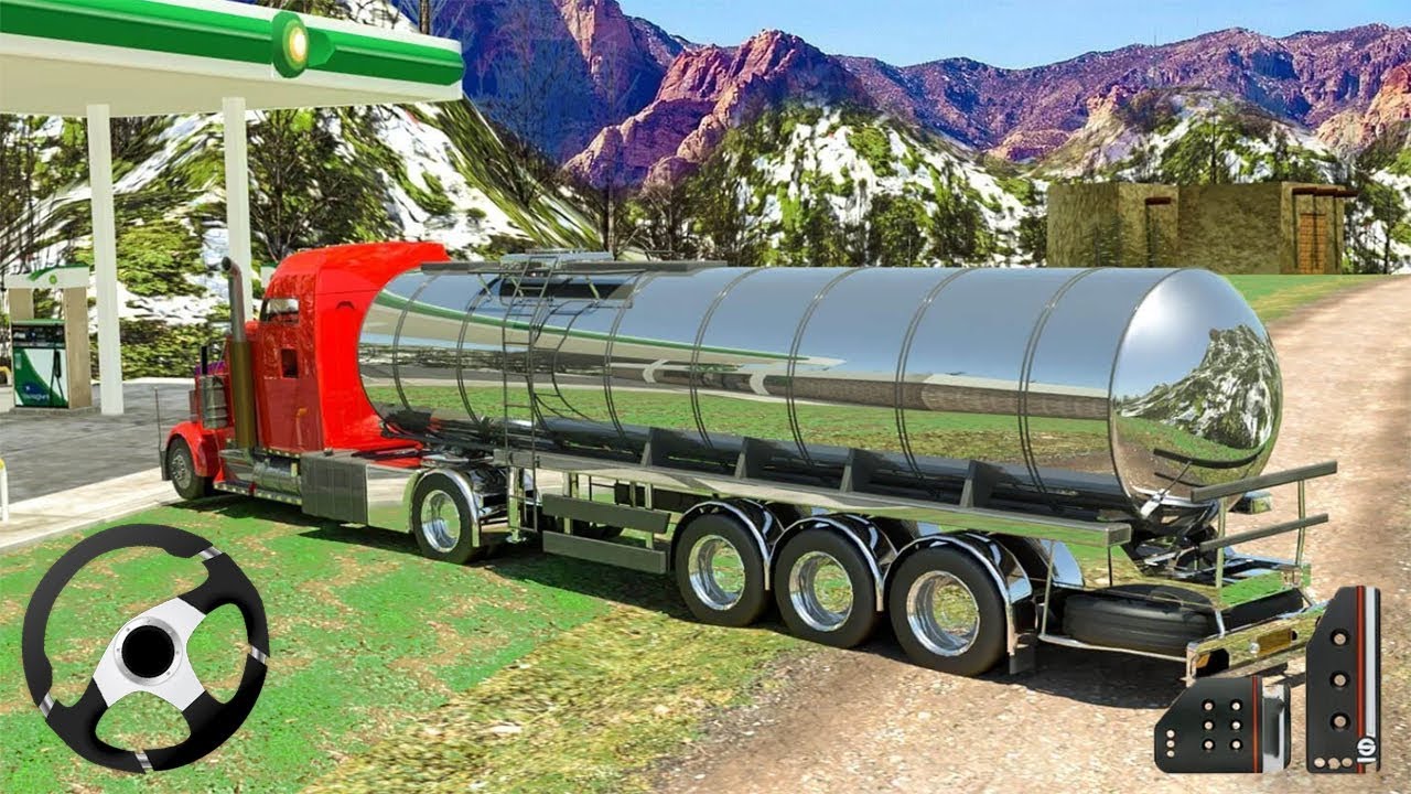 Offroad Oil Tanker Transport Truck Driver 2018 - Fuel Truck Driving ...