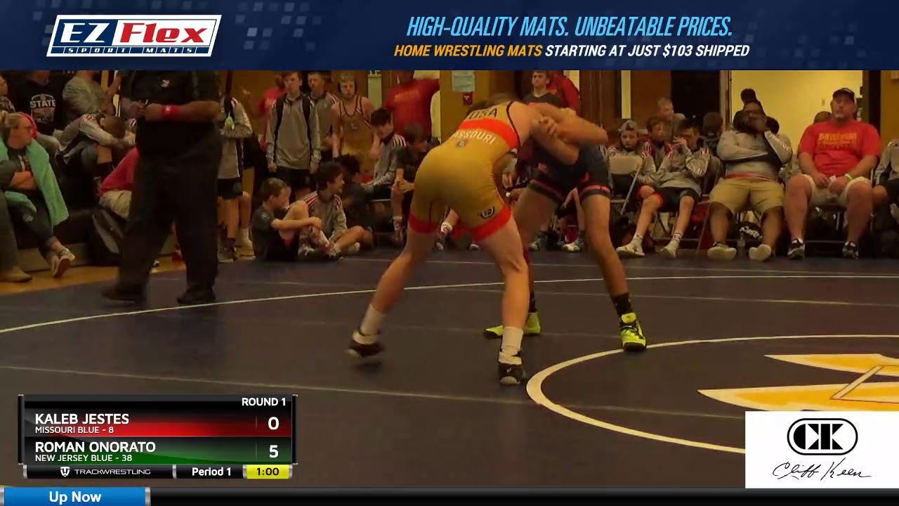Mat 15 125 Kaleb Jestes Missouri Blue Vs Roman Onorato New Jersey Blue ...