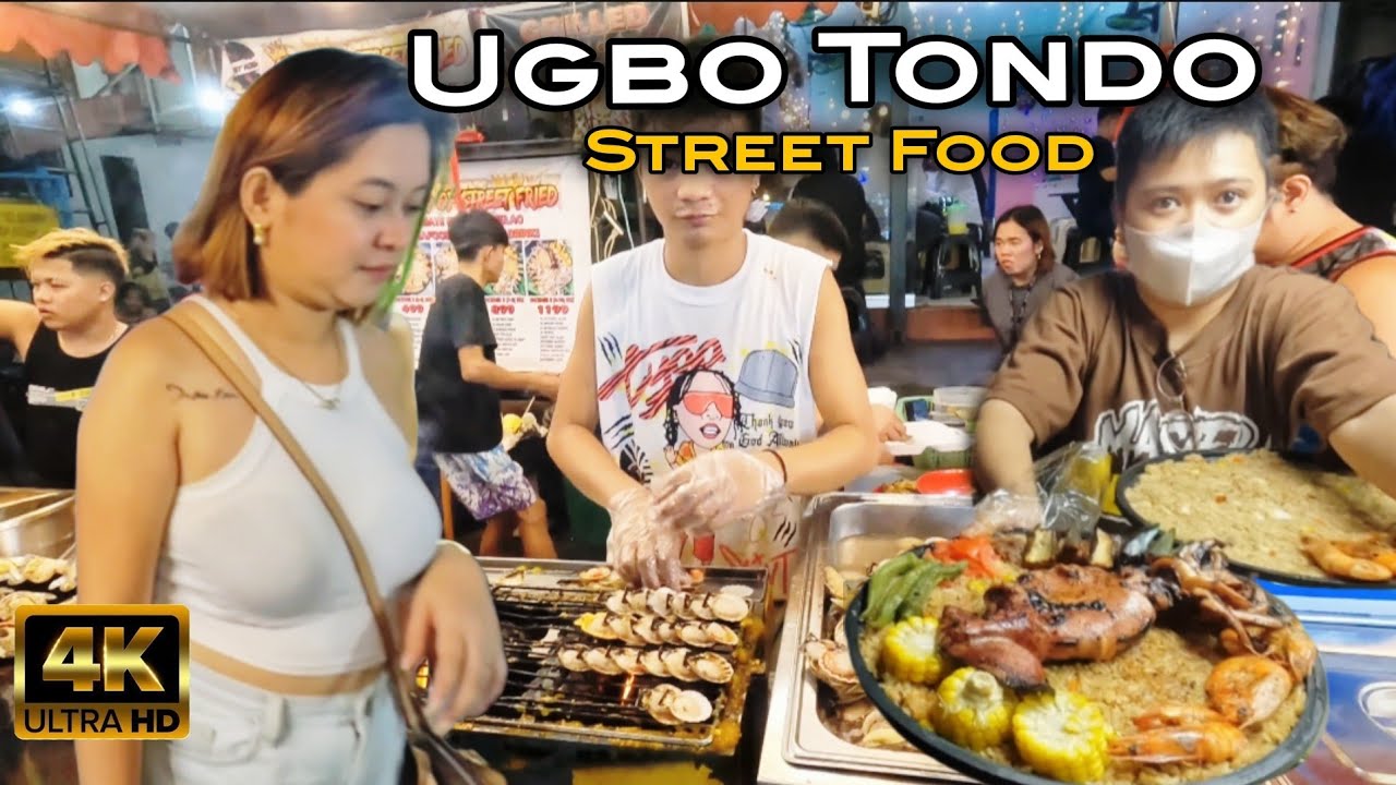AMAZING UGBO NIGHT STREET FOOD at TONDO MANILA PHILIPPINES [4K] 🇵🇭 ...