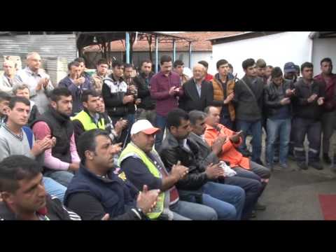 Uysalve Aksoy,  Şantiye İle İtfaiye Çalışanları İle Buluştu