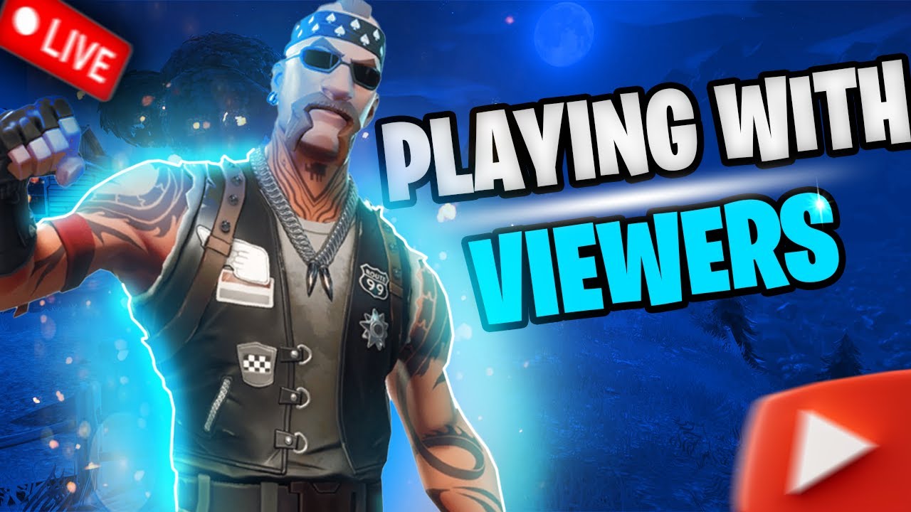 🔴LIVE! Playing Fortnite With Viewers! - YouTube