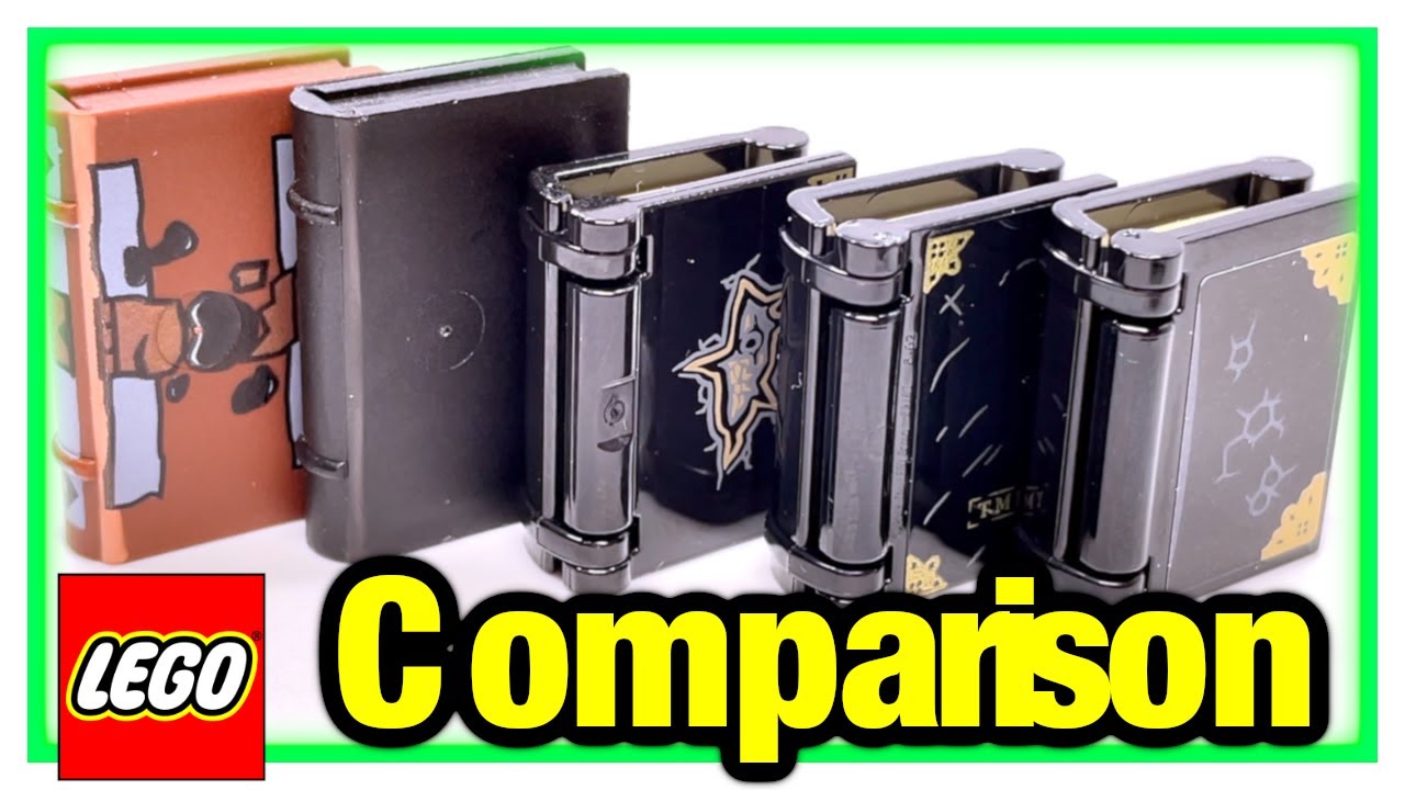 LEGO Tom Riddle's Diary Comparison Harry Potter Collection 2002 - 2021 ...