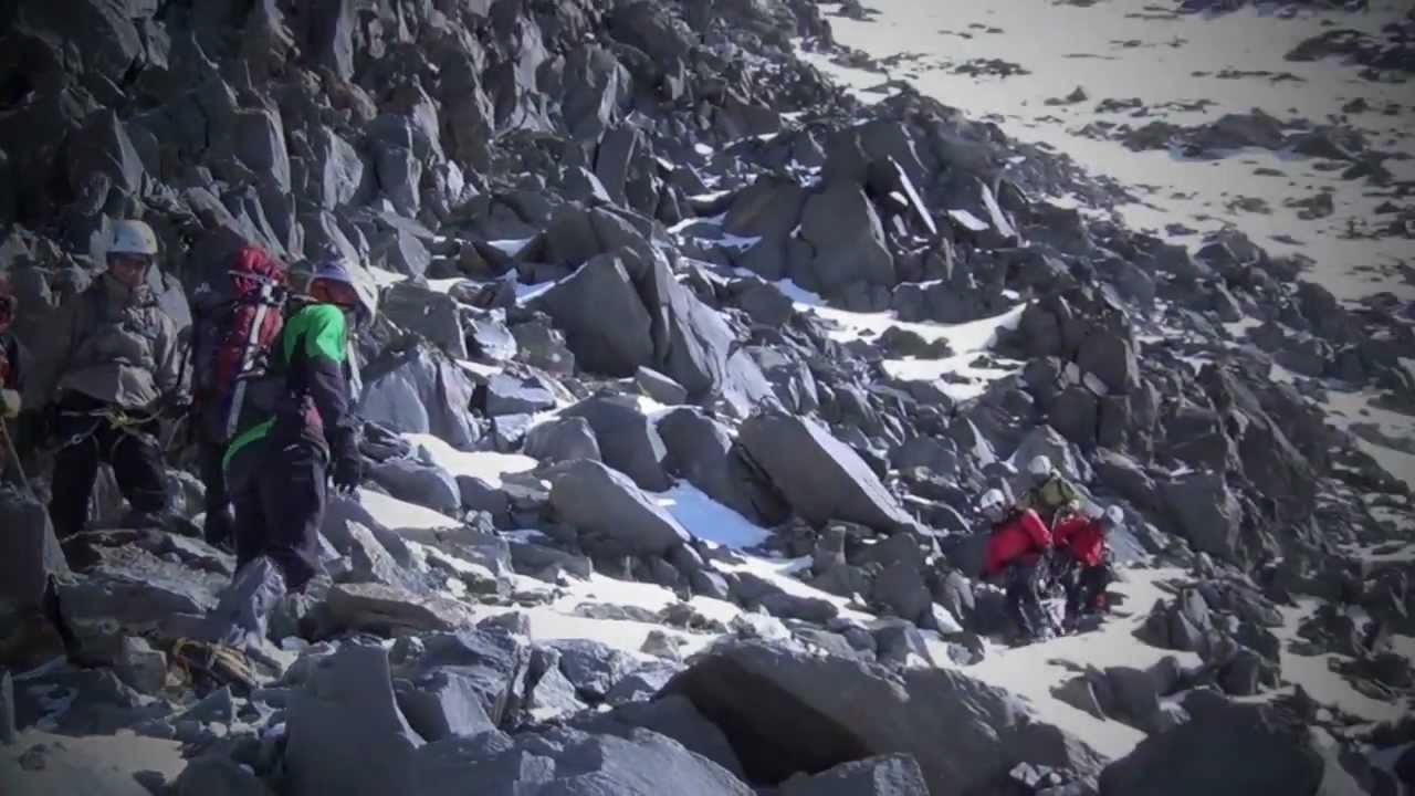 Mont Blanc ascension aiguille du Gouter - YouTube