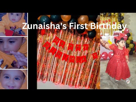 Zunaisha's Birthday Celebrations | Grand Birthday at nano's home ...