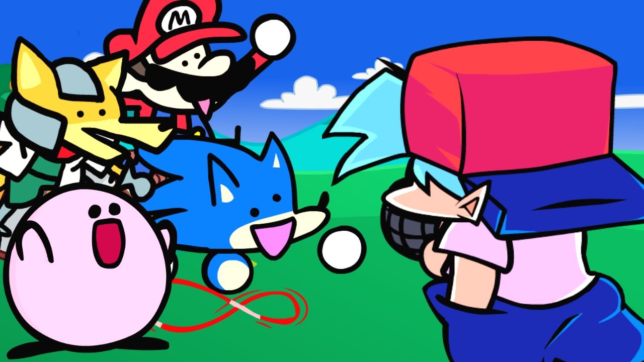 Friday Night Funkin' Vs. Terminal Night Funkin' Sonic/Mario/Kirby ...
