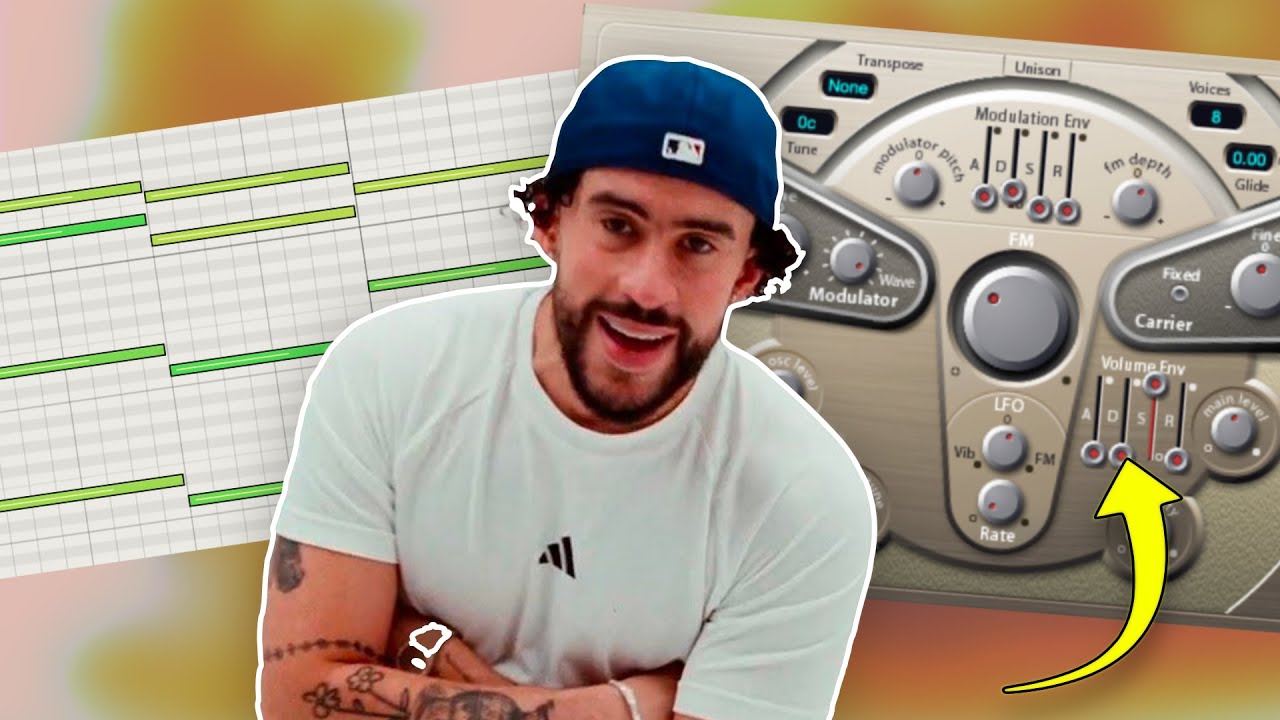 Making the SYNTH from "UN PREVIEW" by Bad Bunny - YouTube