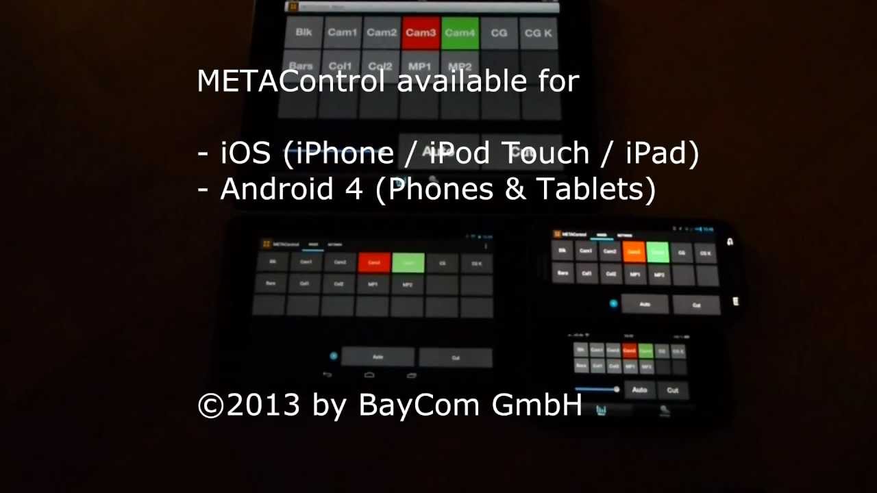 METAControl for Android & iOS - YouTube