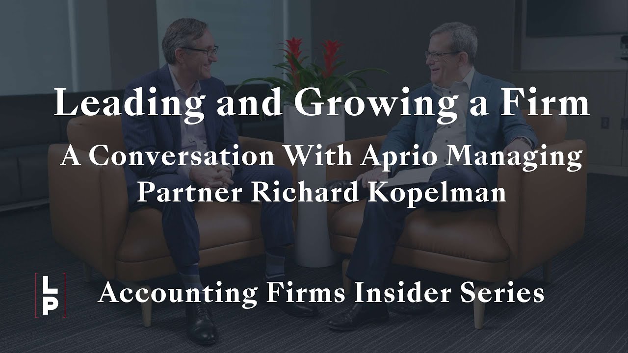 Get to Know Richard Kopelman, Managing Partner of Aprio - YouTube