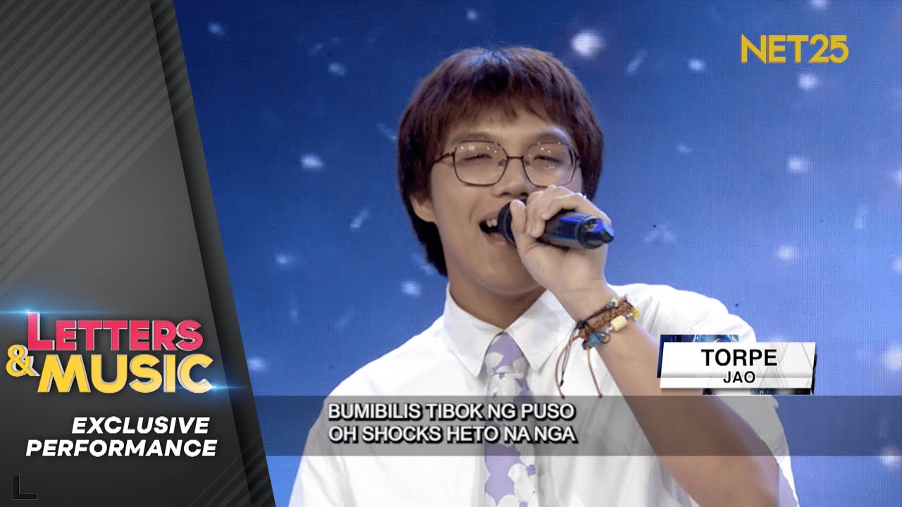 JAO - Torpe (NET25 Letters and Music Performance) - YouTube