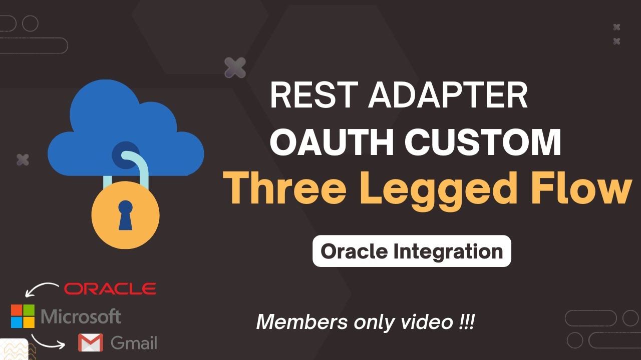 How to Configure the REST Adapter with OAuth Custom Three Legged Token ...