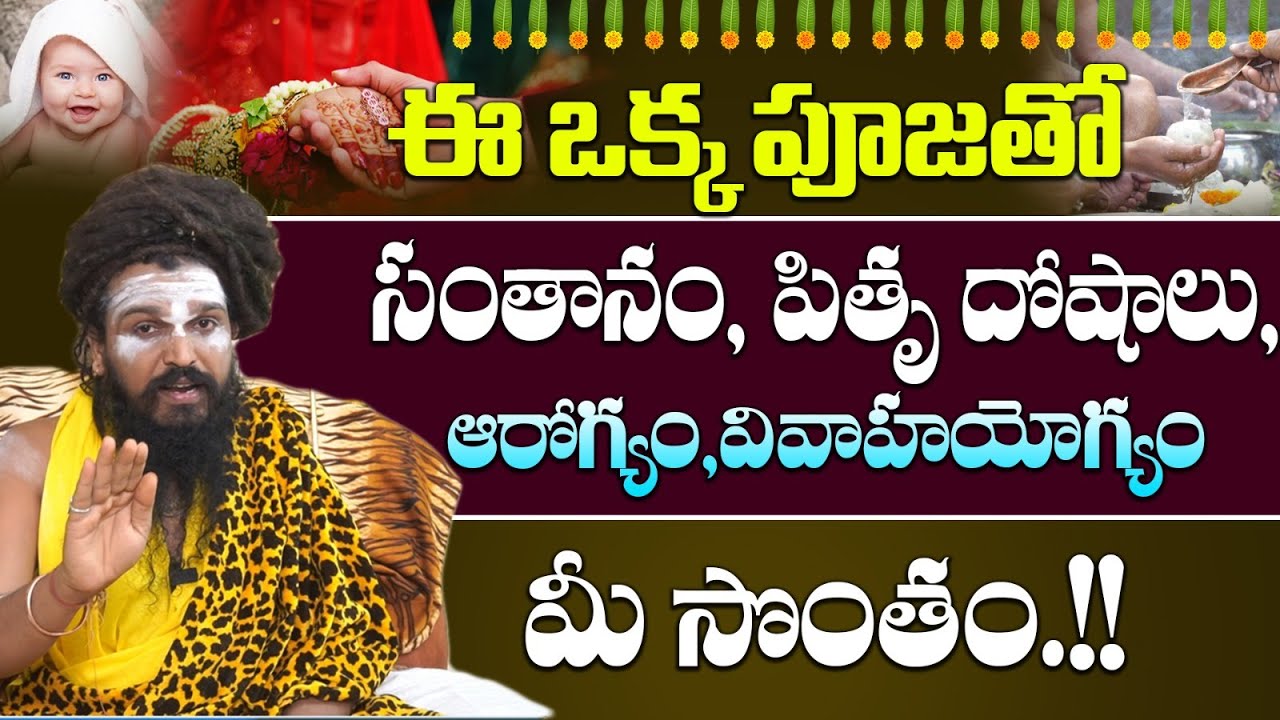 ఈ ఒక్క పూజతో సంతానం | Raavi Chettu Pradakshina | Peepal Tree Importance ...