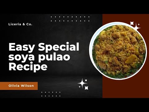 soya Pullow recipe। easy and testy recipe।#soyapulao #recipe - YouTube