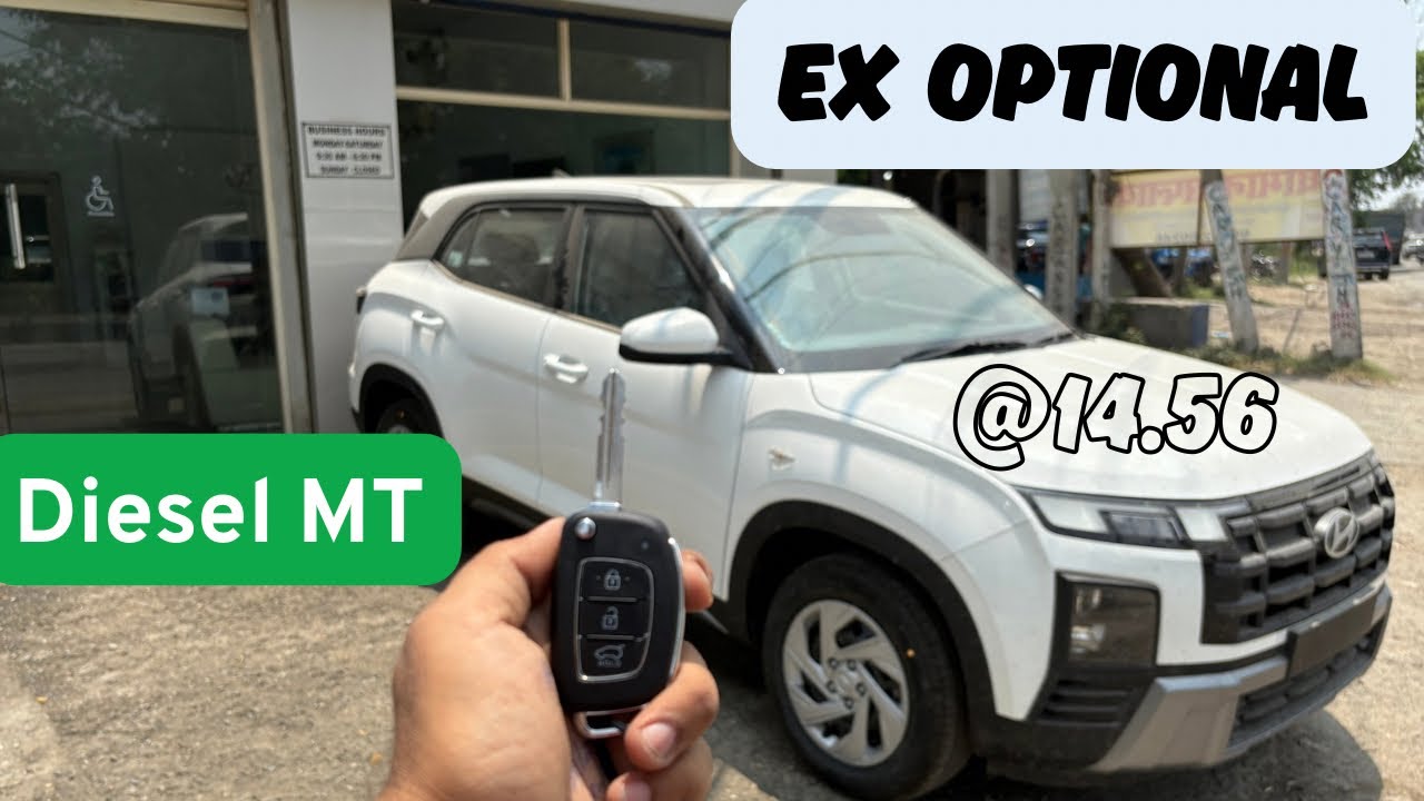 Hyundai creta Ex Optional 2025 Diesel ⛽ Manual | Detailed Review ...