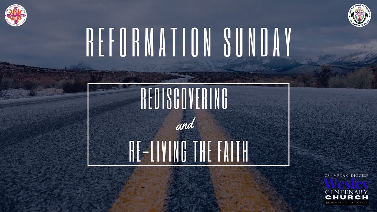 Reformation Sunday || Sunday Service || 29th October 2023 - YouTube