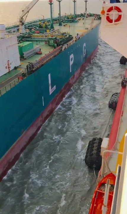 LPG STS Operations two VLGC vessel first ever in Bangladesh #sts #lpgvessel #shipping # ...
