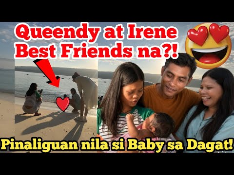 Wow😲Queendy at Irene BFF na!? | Pinaliguan nila si Baby Pauleen🤗❤️