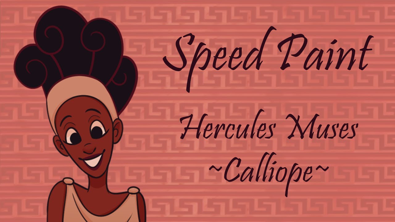 Hercules Muses Speedpaint - Calliope - YouTube