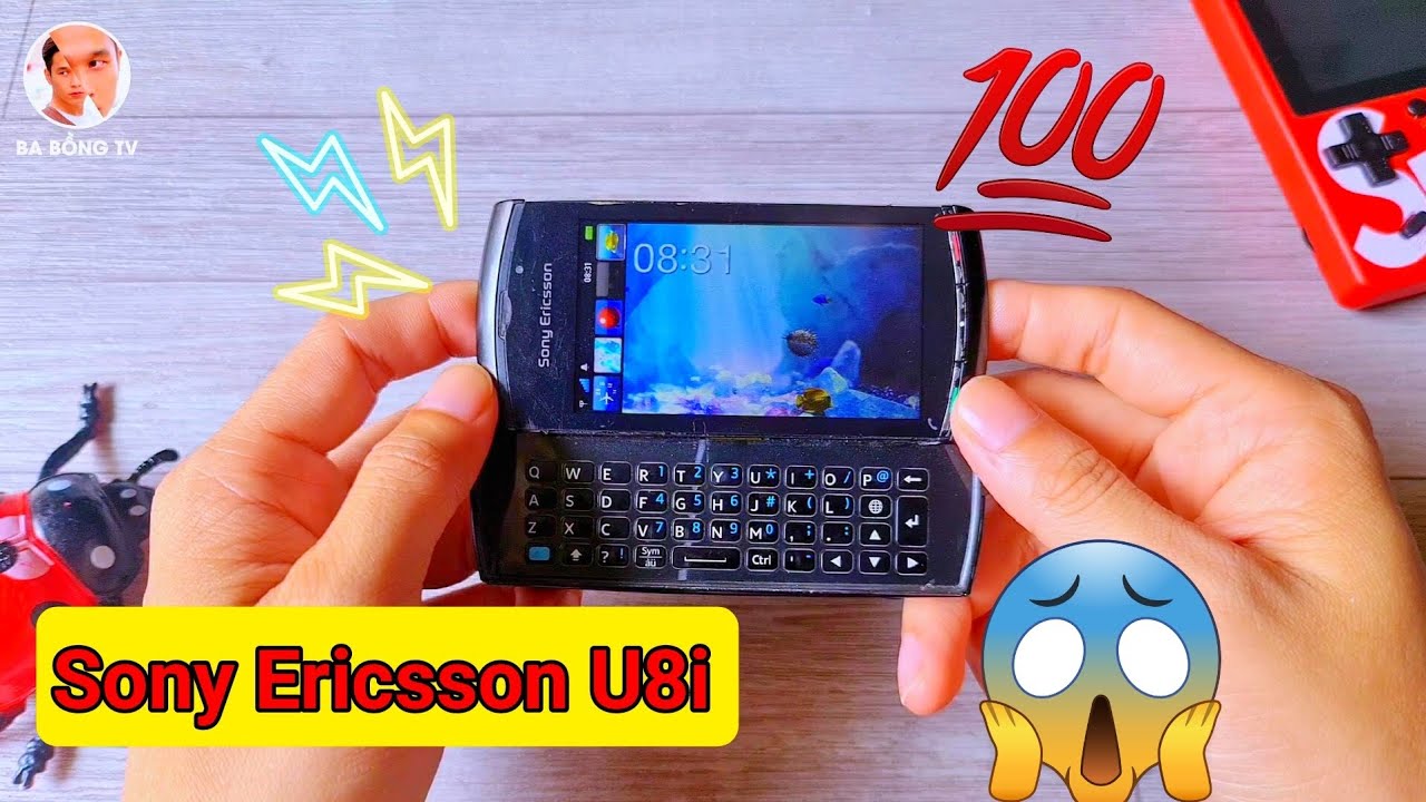 Review Sony Ericsson U8i | Game on U8i | Ba Bồng TV - YouTube