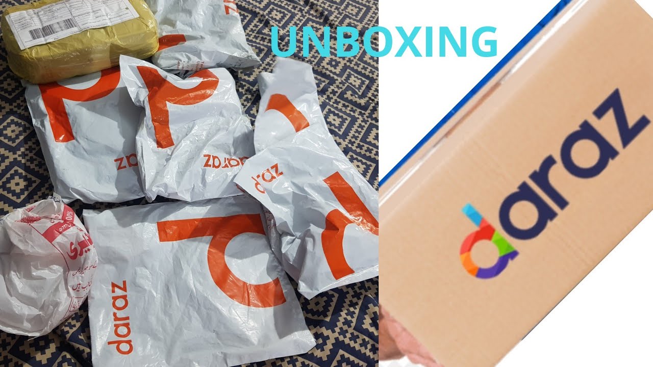 daraz shopping haul 2020 parcel!! best products received - YouTube