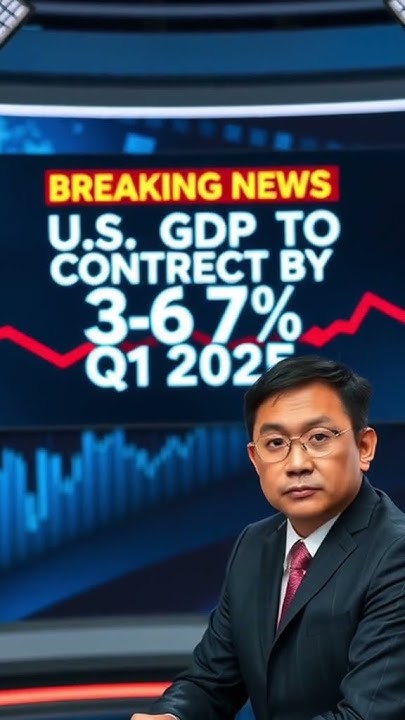 U.S. Economy in Freefall? Atlanta Fed Warns of -3.7% GDP Crashes #Recession #Economy #GDP - YouTube