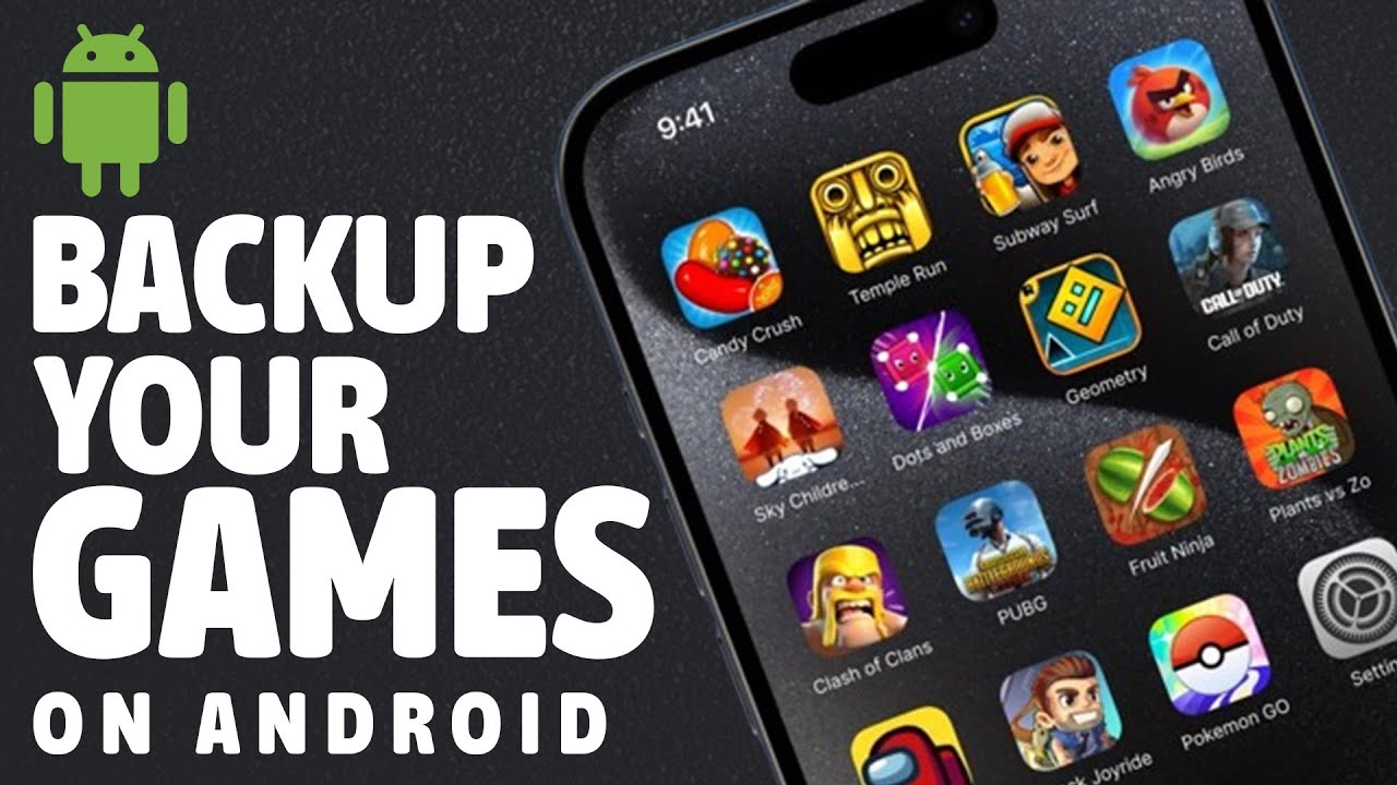 How to back up your games on Android 2025 - YouTube