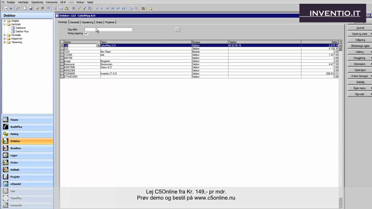 C5online: Genvejstaster i Microsoft Dynamics C5 - YouTube