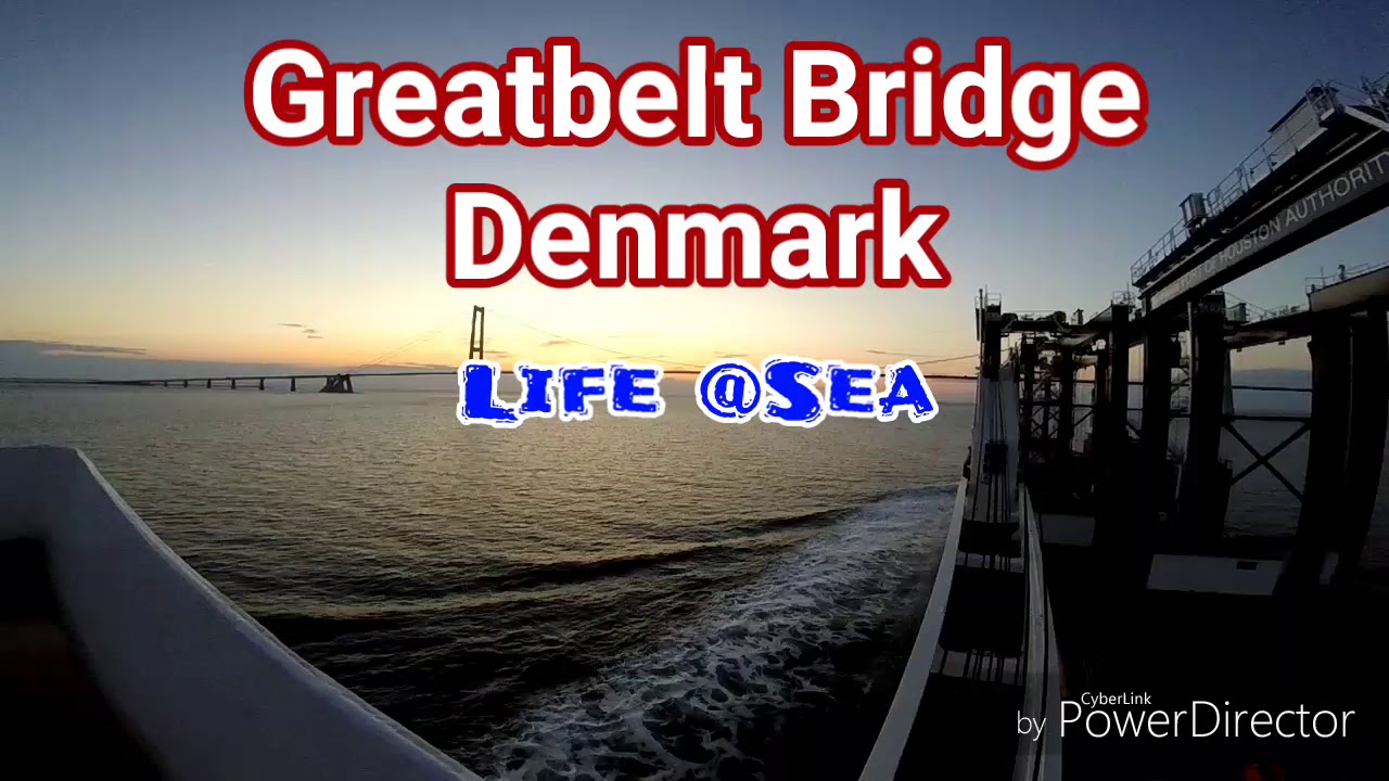 Life @Sea Crossing Denmark Bridge - YouTube