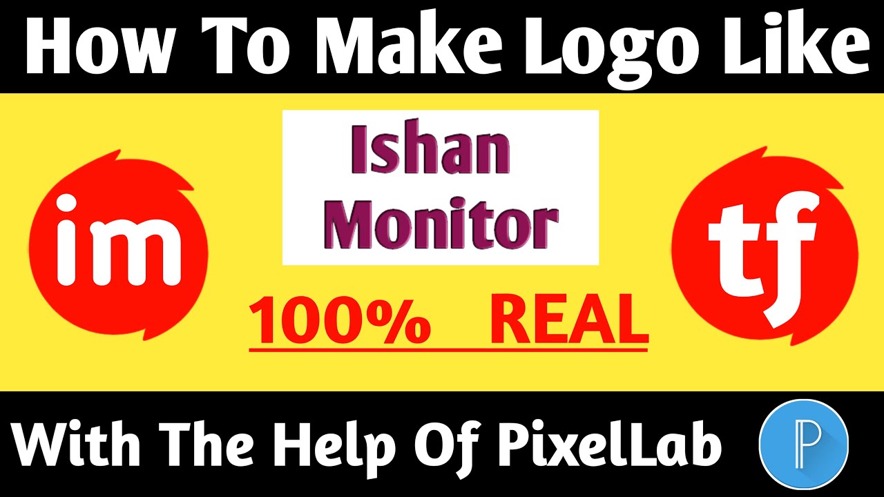 How To Make Logo Like Ishan Monitor I Ishan Monitor I #ishan #monitor # ...