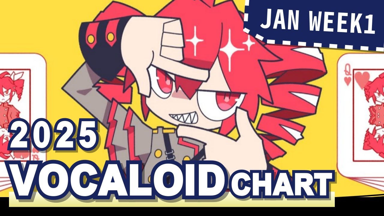 VOCALOID SONGS CHART | JANUARY 2025 (WEEK 1) - YouTube