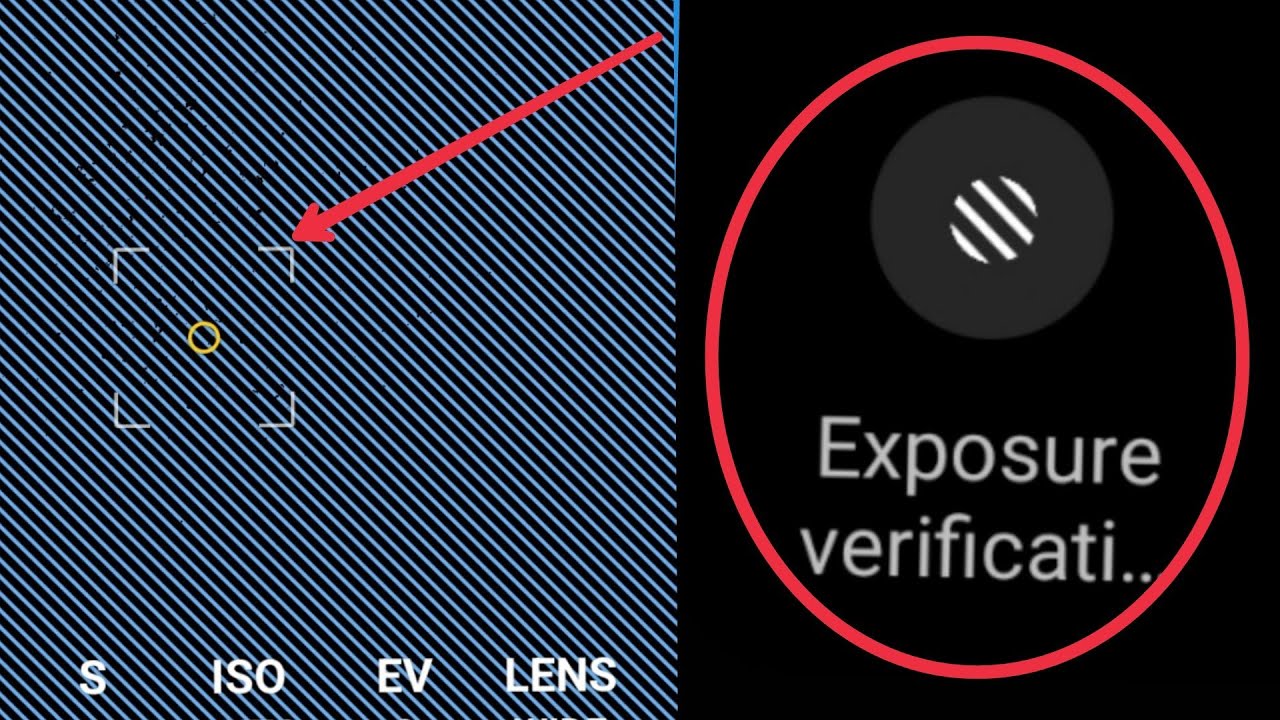 How To Use Camera Exposure verification | Camera Mein Exposure ...