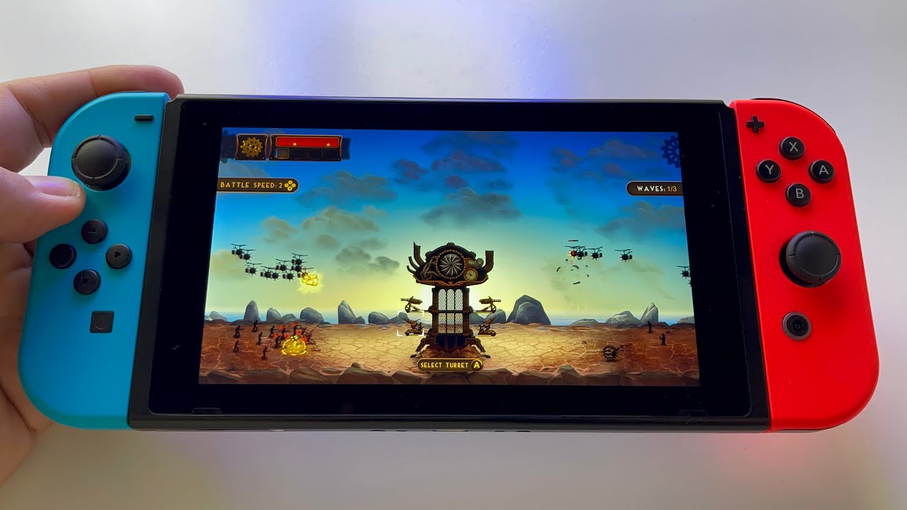 Steampunk Tower 2 | Nintendo Switch handheld gameplay (3) - YouTube