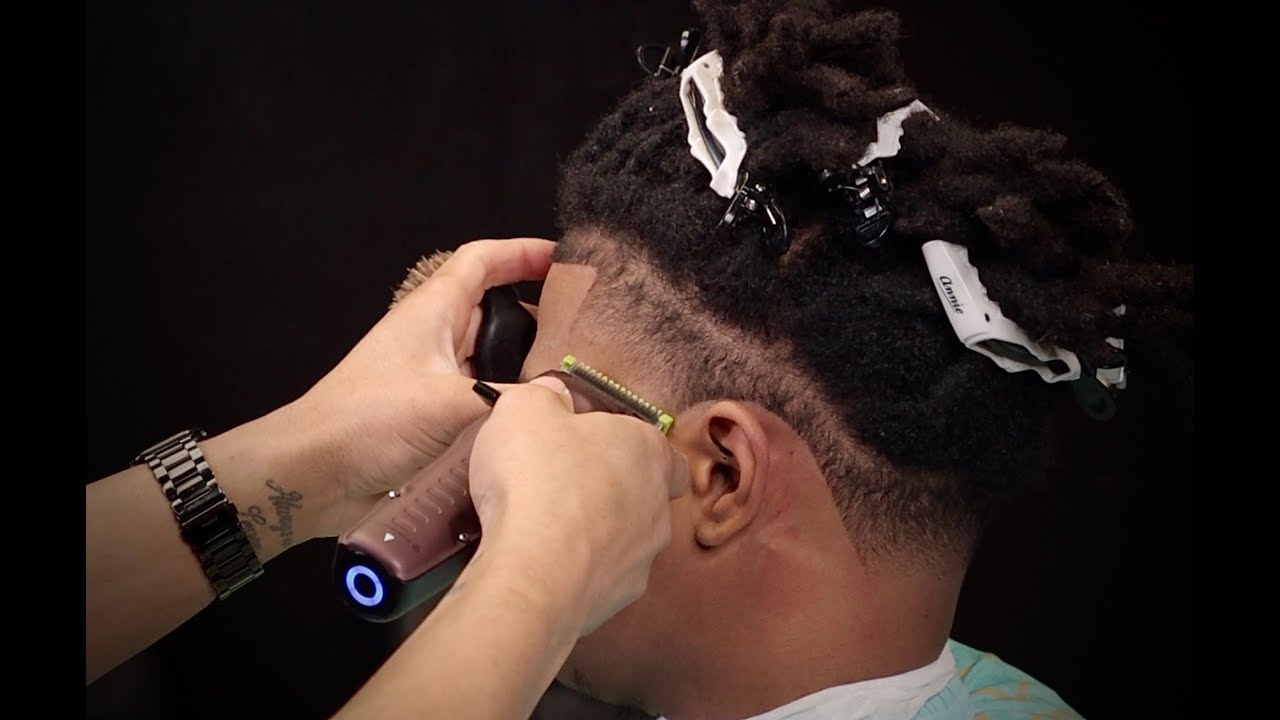 Haircut Tutorial: How To Achieve A Stylish Disconnected High Taper On ...