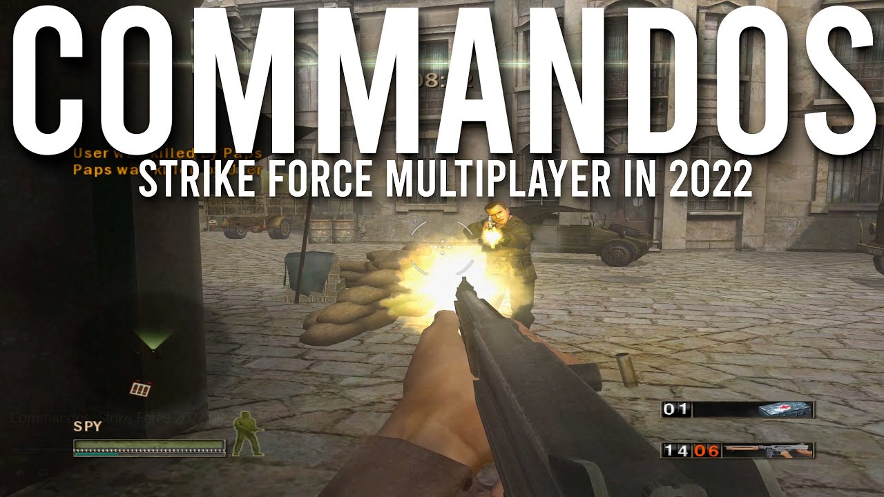 Commandos: Strike Force Multiplayer In 2022 First Ever Game Online | 4K ...