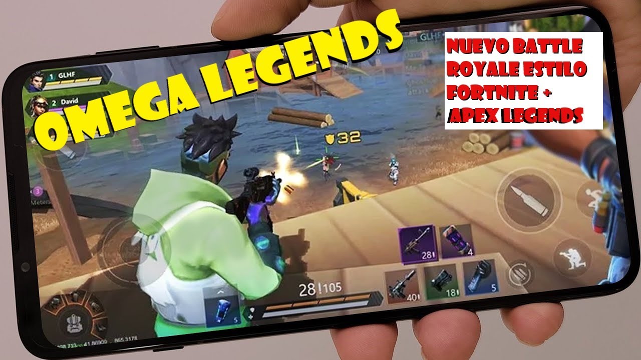 Nuevo Battle Royale OMEGA LEGENDS para Android/IOS GAMEPLAY #1 - YouTube